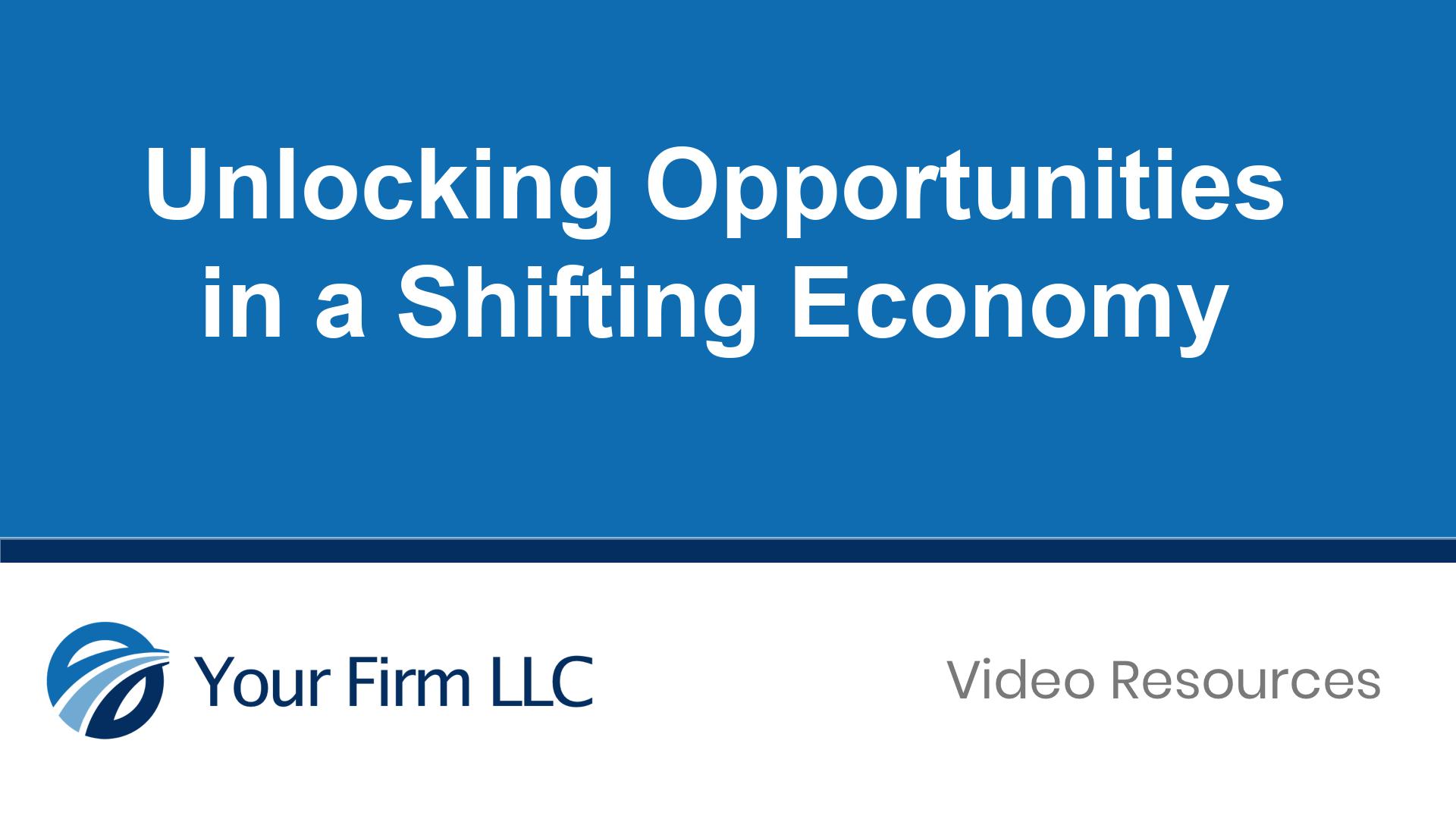 Unlocking Opportunities in a Shifting Economy | Marketing by Numbers